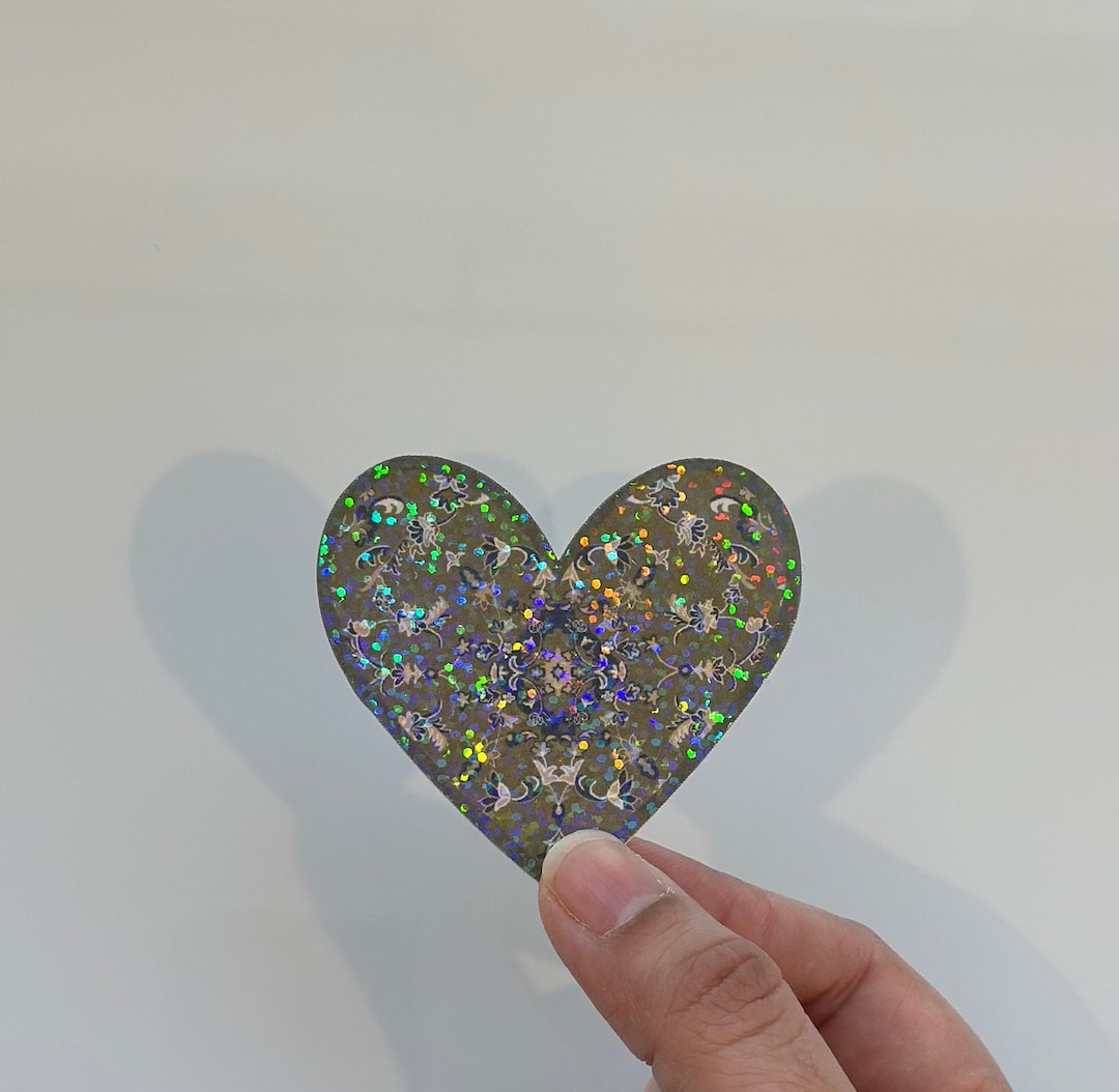 Heart in Medina Holographic Sticker Masjid Nabawi Rug Heart Sticker - Etsy