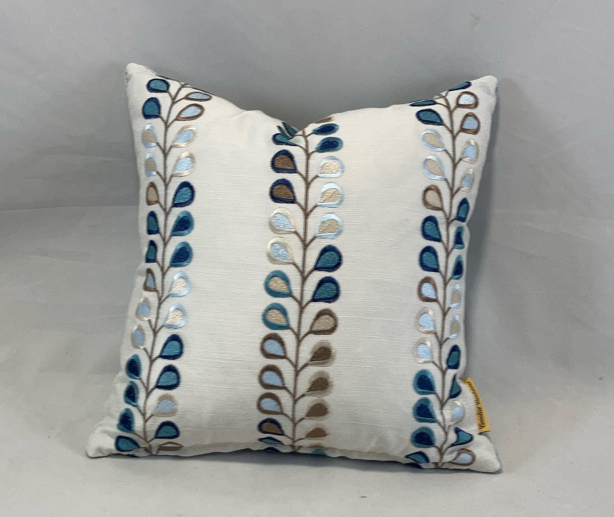 Designer Cushion Dainty Ivory With Twig Embroidered Cushions - Etsy