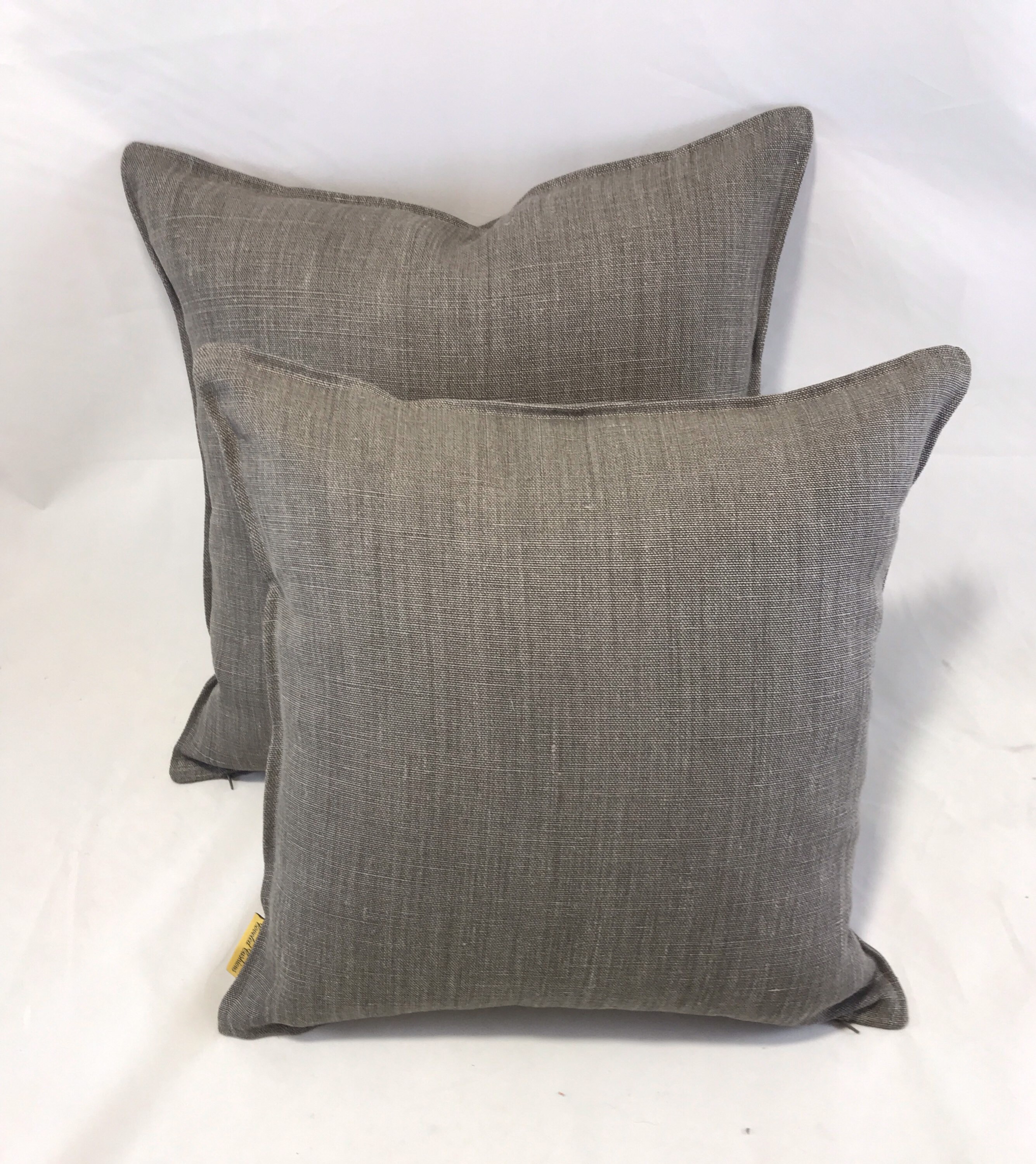 Pure Linen Decorative Cushion With Knife Edge Finish - Etsy