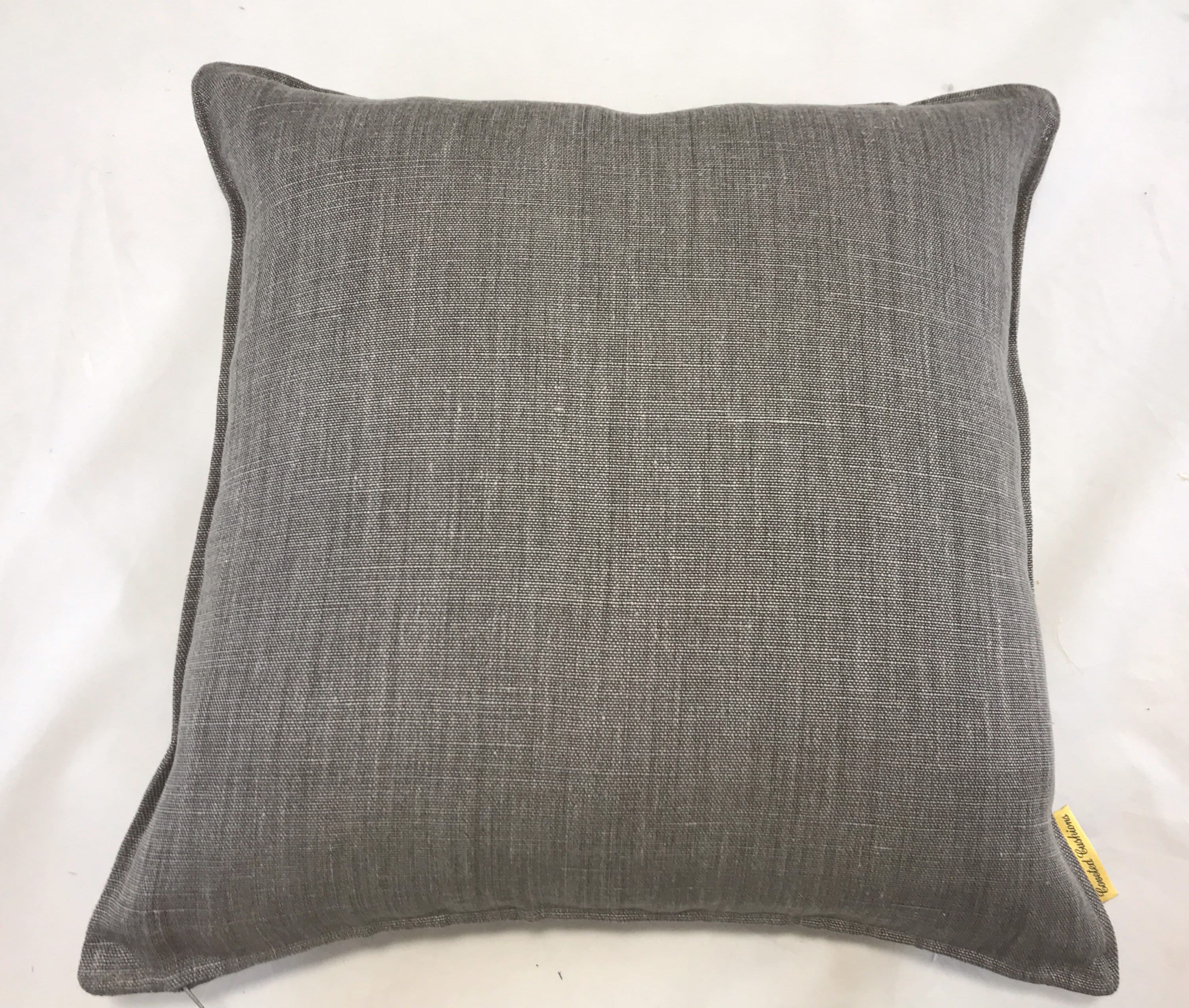 Pure Linen Decorative Cushion With Knife Edge Finish - Etsy