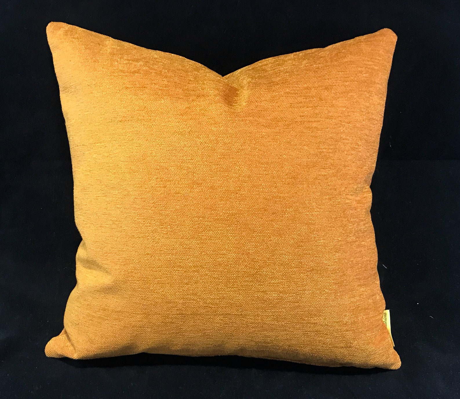 Rust Coloured Velvet/chenille Cushions | Etsy