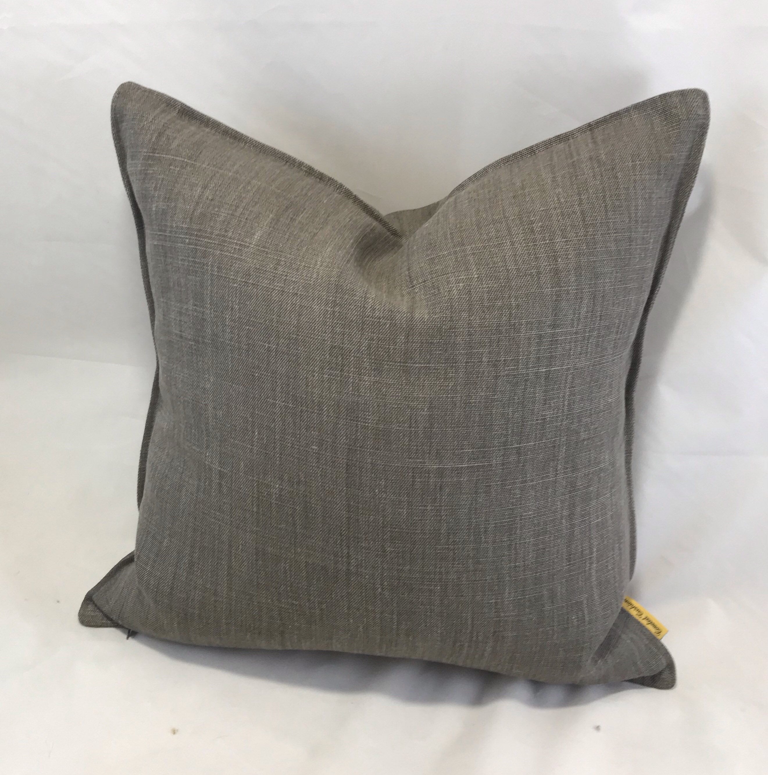 Pure Linen Decorative Cushion With Knife Edge Finish - Etsy