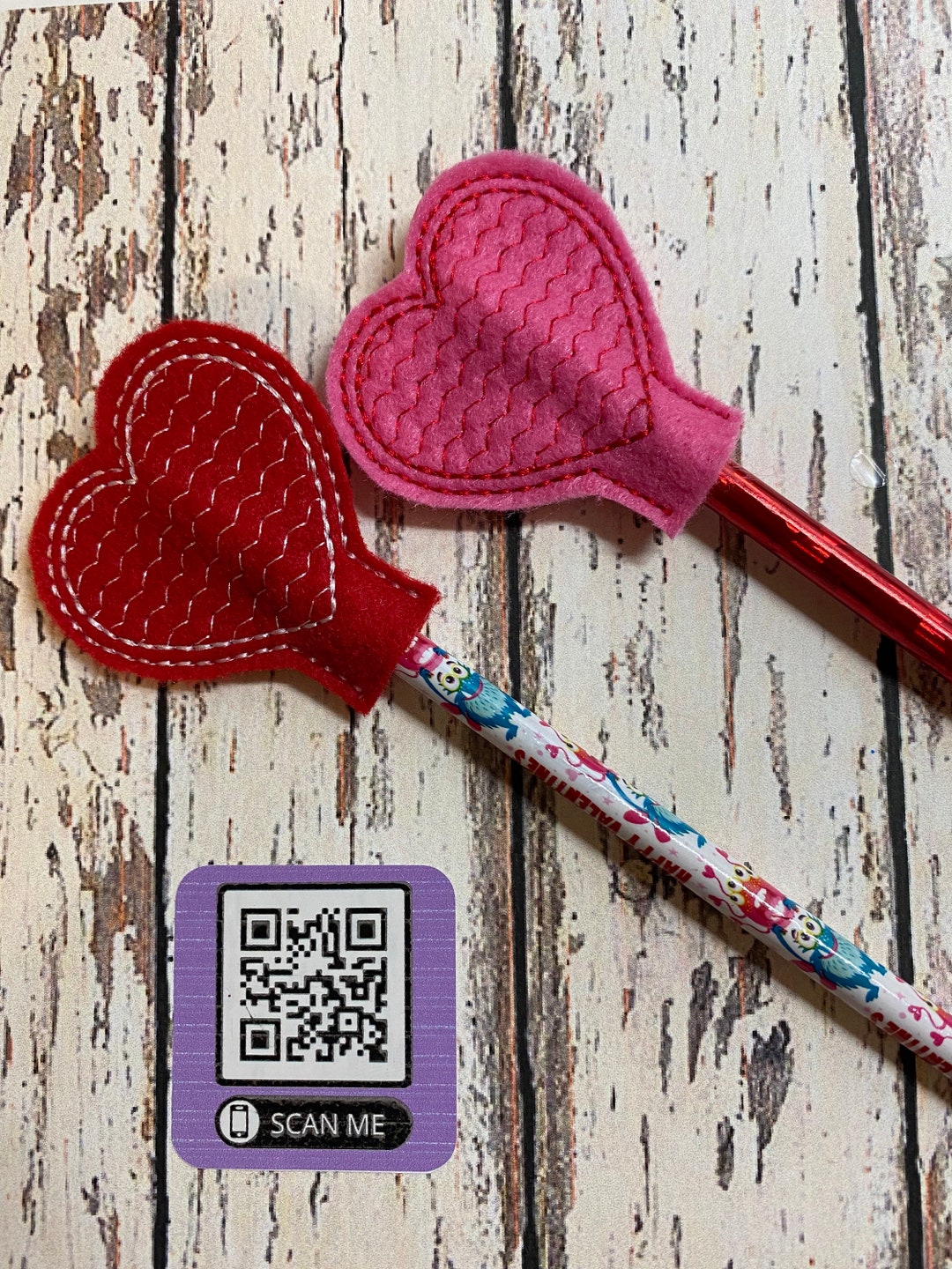 Valentines Day Pencil Toppers, Pencil Toppers, Valentine Gifts ...