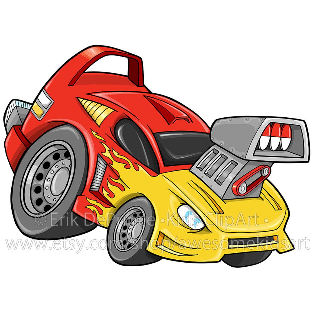 Clipart of a Awesome Car Commercial Use Extended License!!! - Etsy