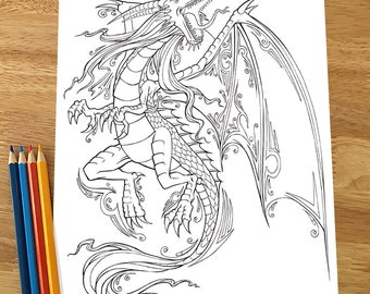 Robot Coloring Page Downloadable PDF File | Etsy