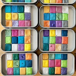 Handmade Shimmering Watercolors - Set of 12 - Sparkling Paint - Etsy