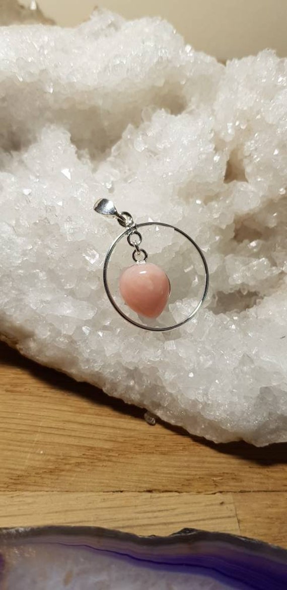 Rosa Andino Heart Opalo Pendant in Sterling Silver 925 | Etsy