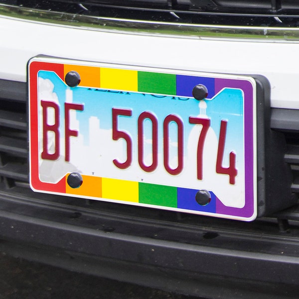 Gay License Plate Frame - Etsy