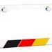 Germany German Flag License Plate Frame Chrome Stainless - Etsy