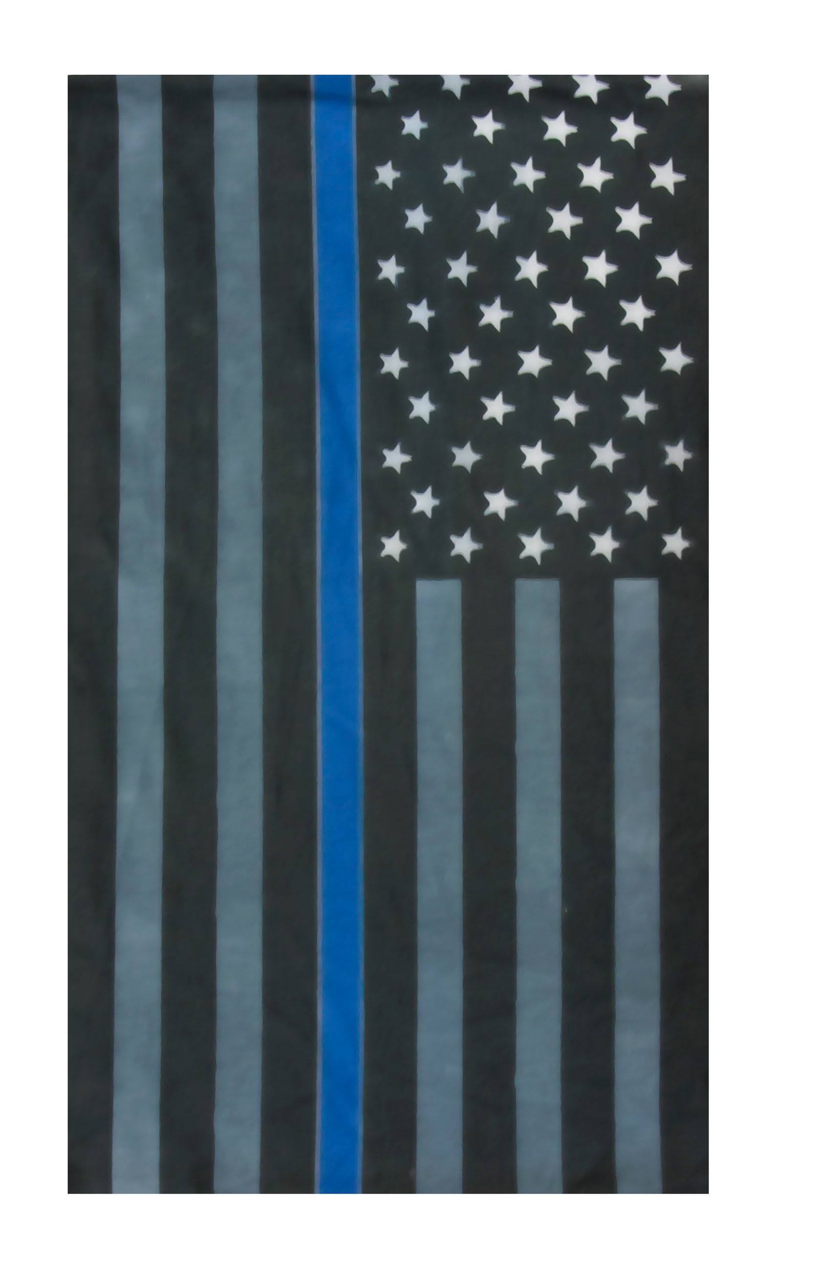 Thin Blue Line Multifunctional Face Shield, Scarf, Sunmask, Balaclava ...