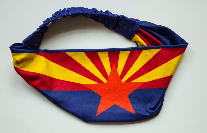 Arizona Flag Headband. Perfect for Yoga Outdoor Activities - Etsy