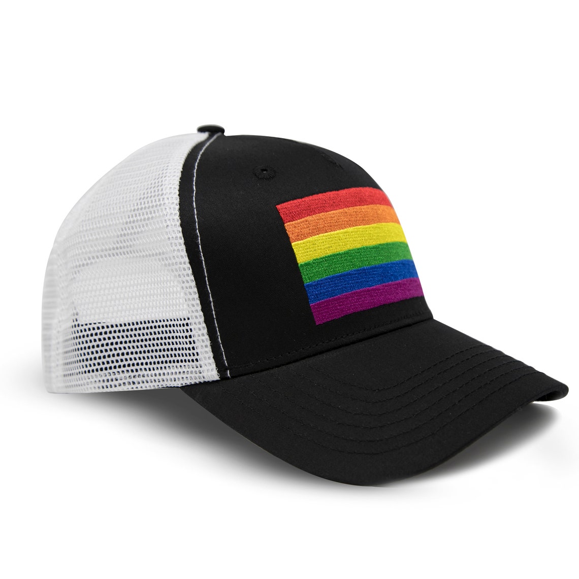 International Tie Rainbow Gay Pride Flag Cap Snapback Baseball Hat - Etsy