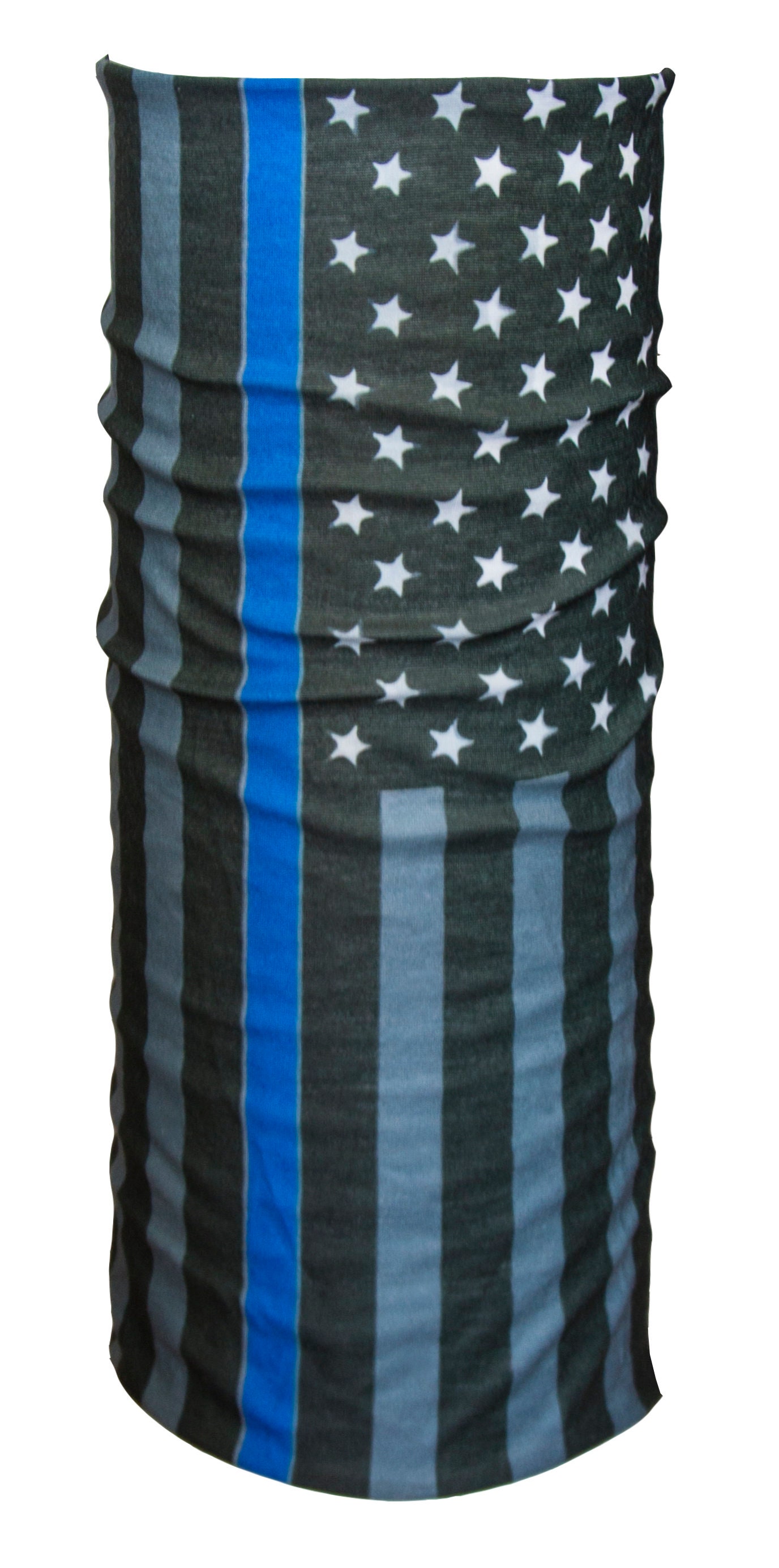 Thin Blue Line Multifunctional Face Shield, Scarf, Sunmask, Balaclava ...