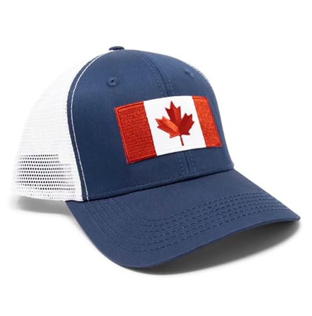 International Tie Premium Canada Flag Hat for Men and Women Snapback ...