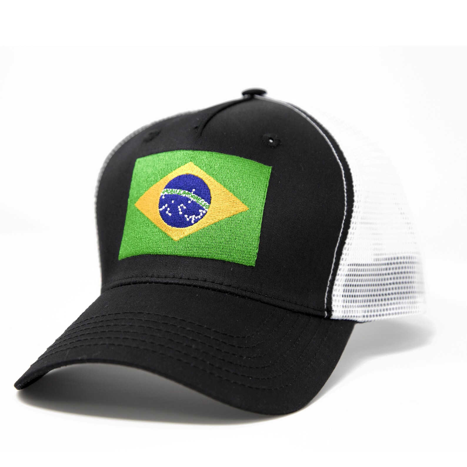 International Tie Brazil Flag Hat - Etsy