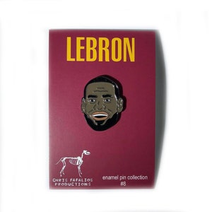 Lebron James Enamel Pin - Limited Edition NBA Lapel Pin - Etsy