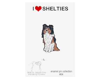 Shetland Sheepdog Pin-badge - Etsy