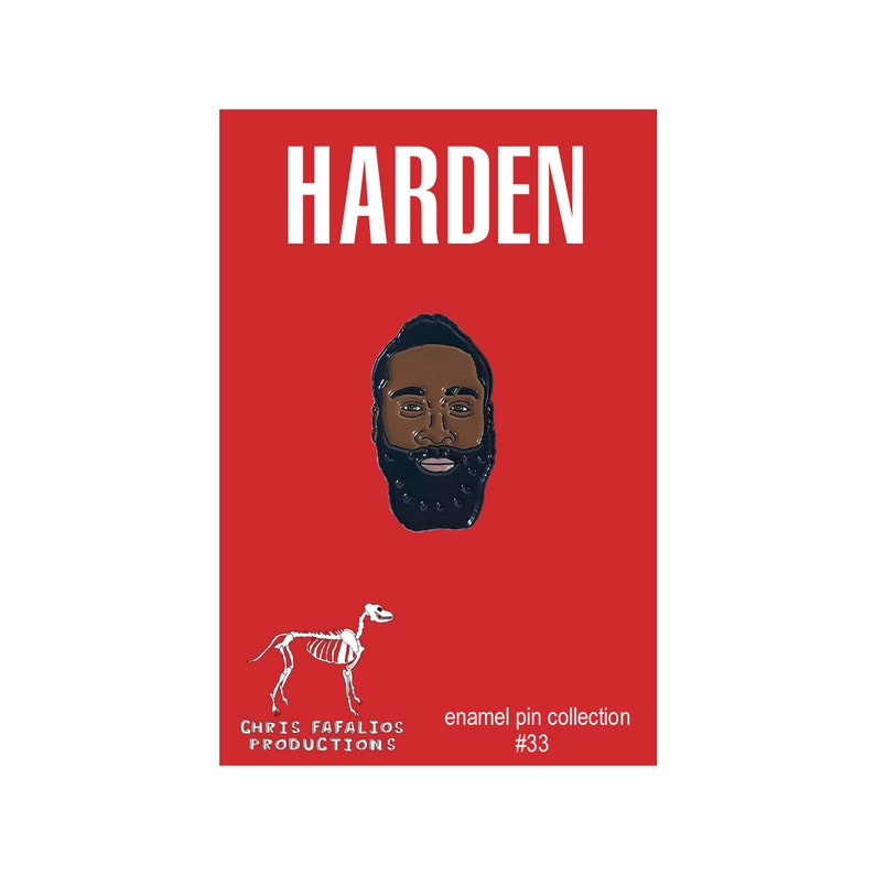 James Harden Enamel Pin LIMITED EDITION Pin Lapel Pin - Etsy