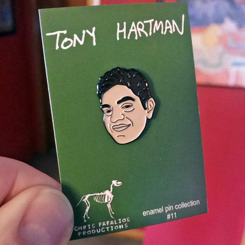 Tony Hartman Enamel Pin LIMITED EDITON Pin Lapel Pins - Etsy
