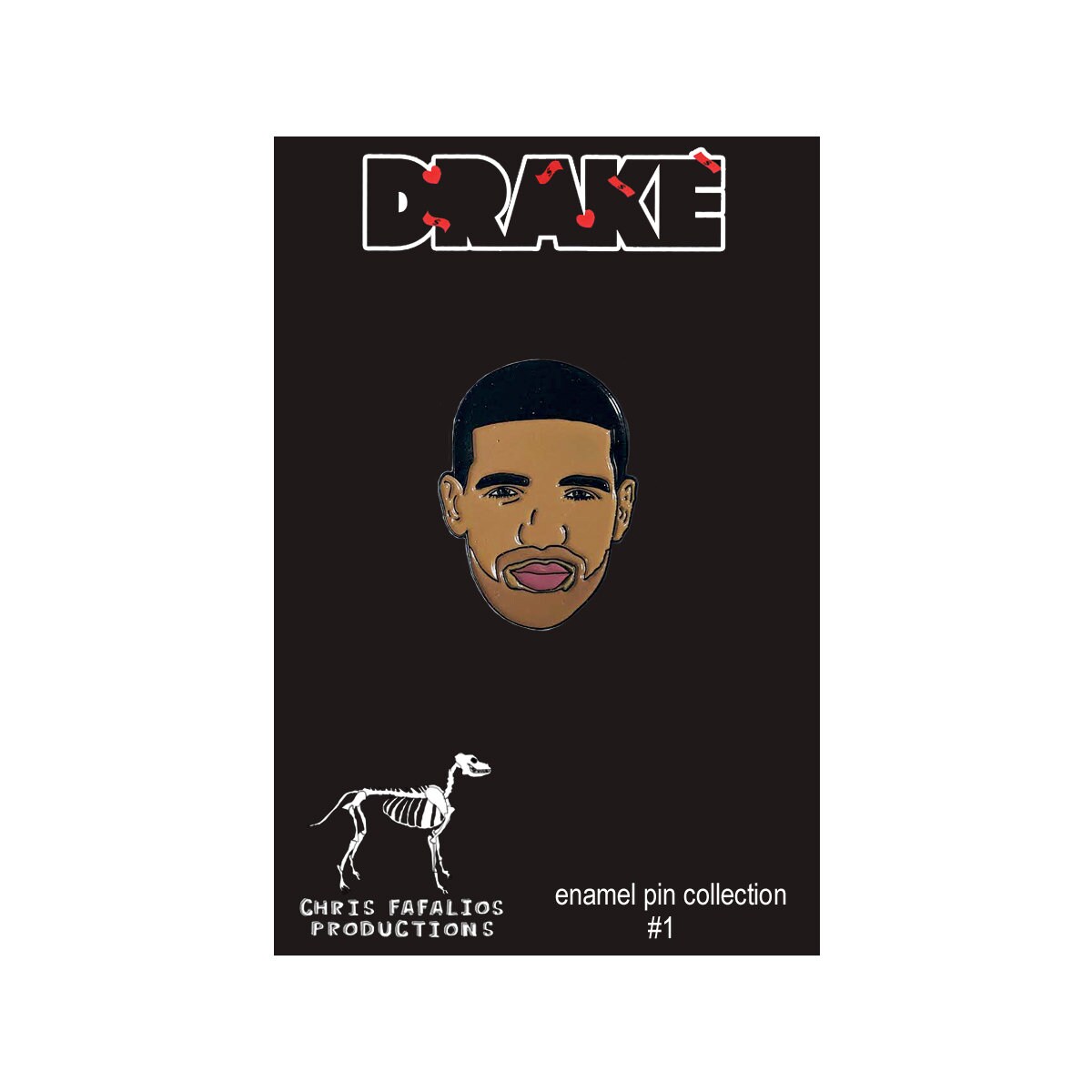 Drake Enamel Pin LIMITED EDITION 1 Pin Lapel Pin - Etsy