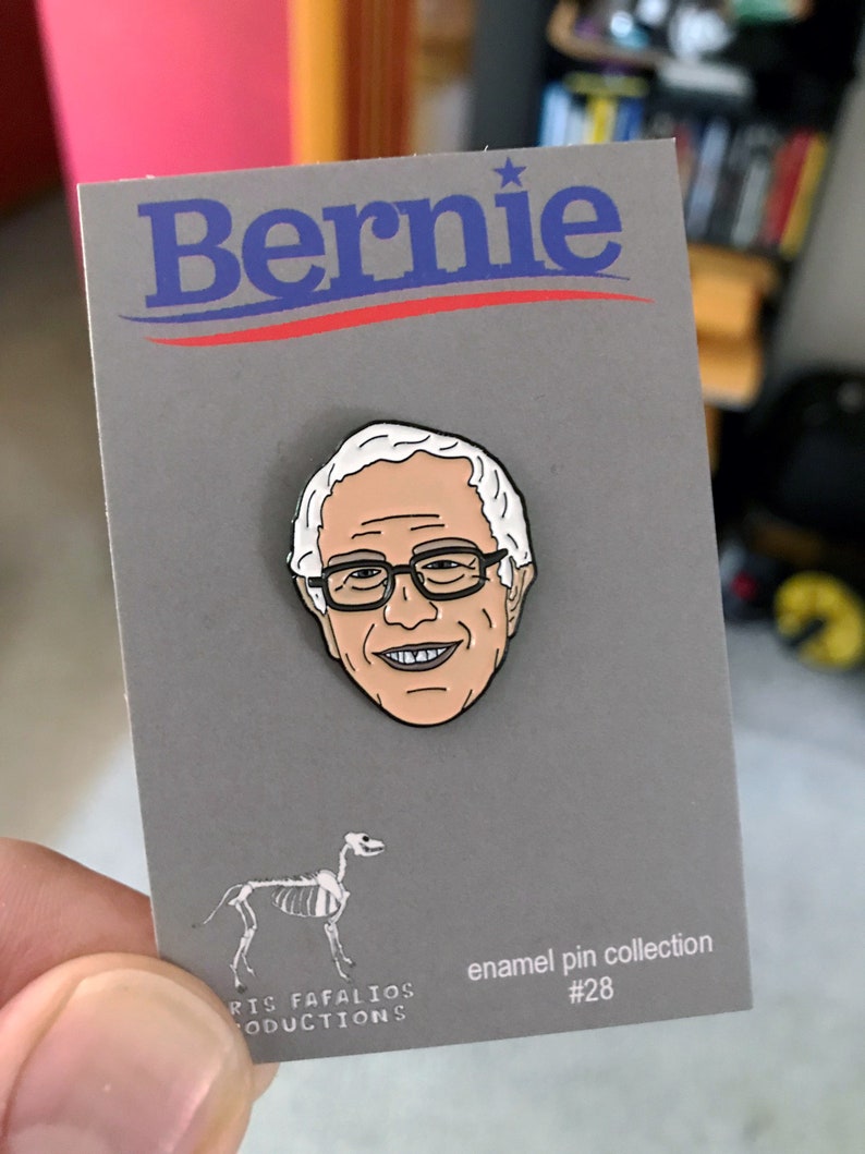Bernie Sanders enamel pin LIMITED EDITION pin lapel pin | Etsy