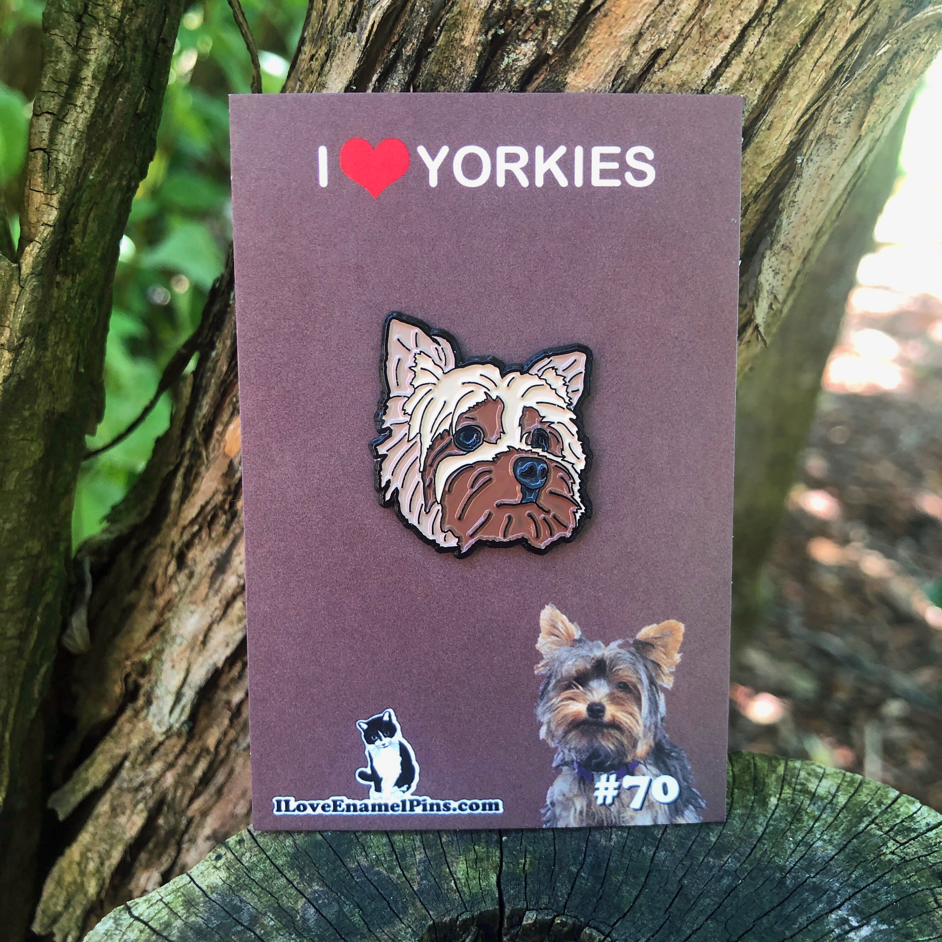 Yorkie Enamel Pin Yorkshire Terrier Yorkie Gift Dog | Etsy