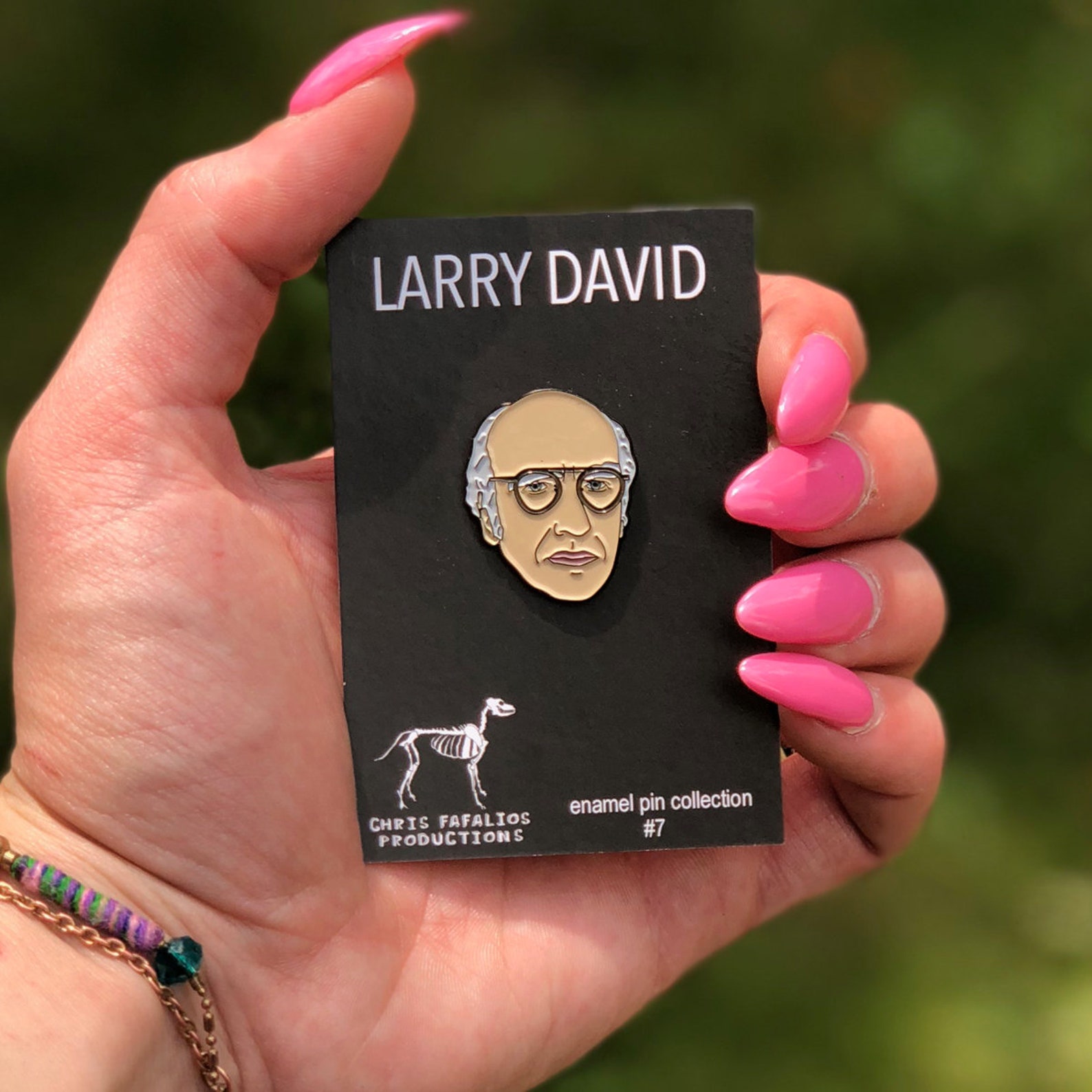 Larry David Enamel Pin - Limited Edition 1" Hard Enamel - Etsy