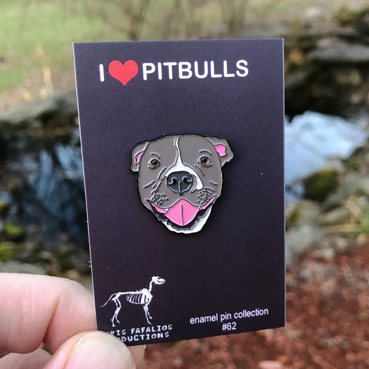 Pitbull Enamel Pin Pit Bull Lovers Dog Gift Pitbull Gift - Etsy