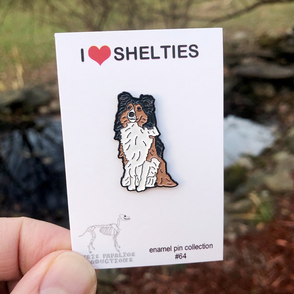 Sheltie Enamel Pin Lapel Pin Shetland Sheepdog Dog - Etsy