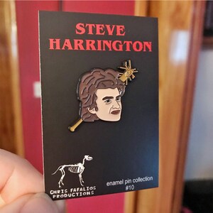 Steve Harrington From Stranger Things Enamel Pin LIMITED - Etsy