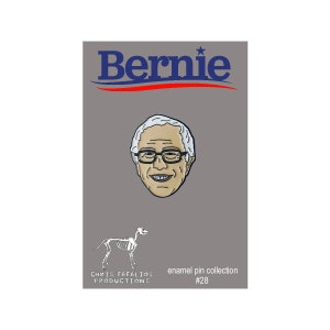 Bernie Sanders Enamel Pin - LIMITED EDITION Pin - Lapel Pin - Bernie ...