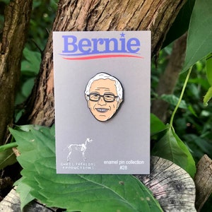 Bernie Sanders Enamel Pin - LIMITED EDITION Pin - Lapel Pin - Bernie ...