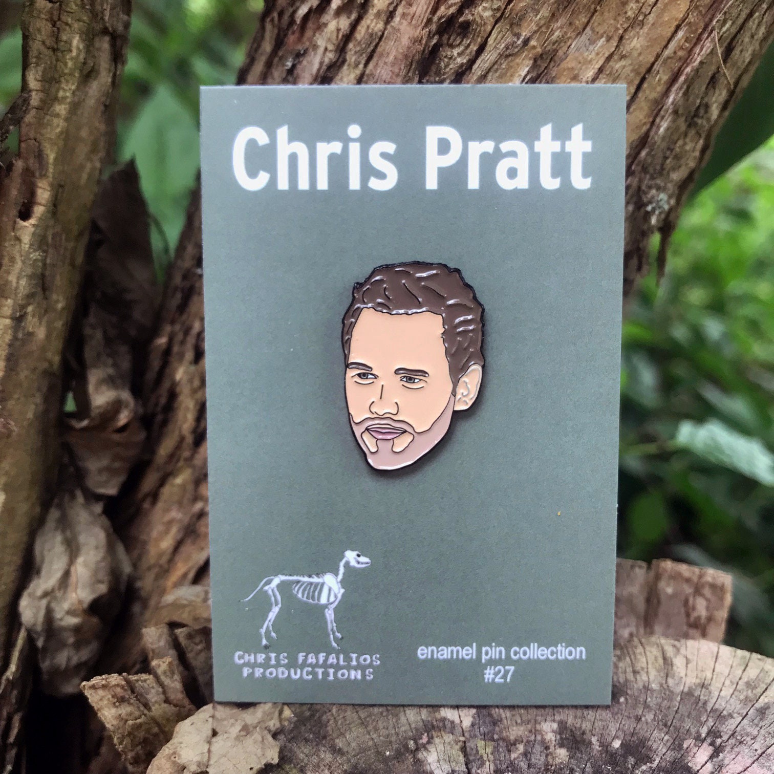 Chris Pratt Enamel Pin - Limited Edition - Parks and Rec - Etsy