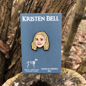Kristen Bell Enamel Pin LIMITED EDITION Pin the Good Place Veronica ...