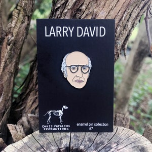 Larry David Enamel Pin LIMITED EDITION 1 Hard Enamel Pin Gifts for Her ...