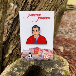 Mr. Rogers Enamel Pin - Mister Rogers - Pittsburgh - Gifts for Her ...
