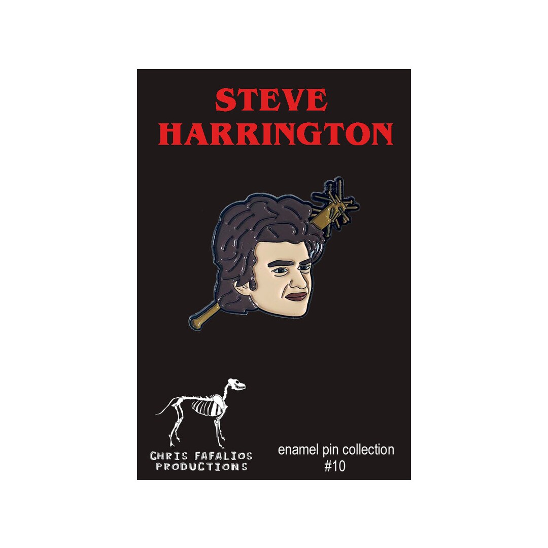 Steve Harrington From Stranger Things Enamel Pin LIMITED - Etsy