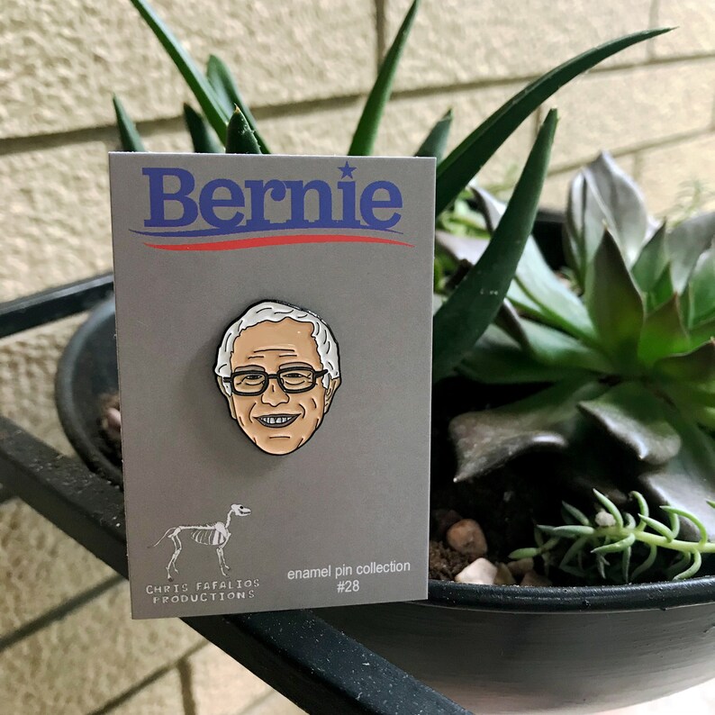 Bernie Sanders enamel pin LIMITED EDITION pin lapel pin | Etsy