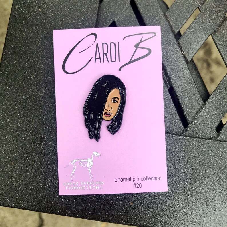 Cardi B Enamel Pin LIMITED EDITION Pin Gifts for Her - Etsy