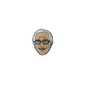 Bernie Sanders Enamel Pin - LIMITED EDITION Pin - Lapel Pin - Bernie ...