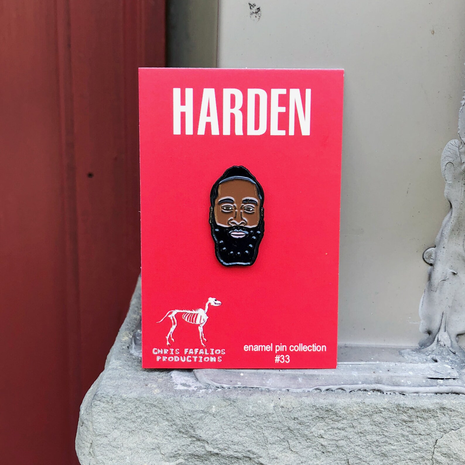 James Harden Enamel Pin LIMITED EDITION Pin Lapel Pin - Etsy