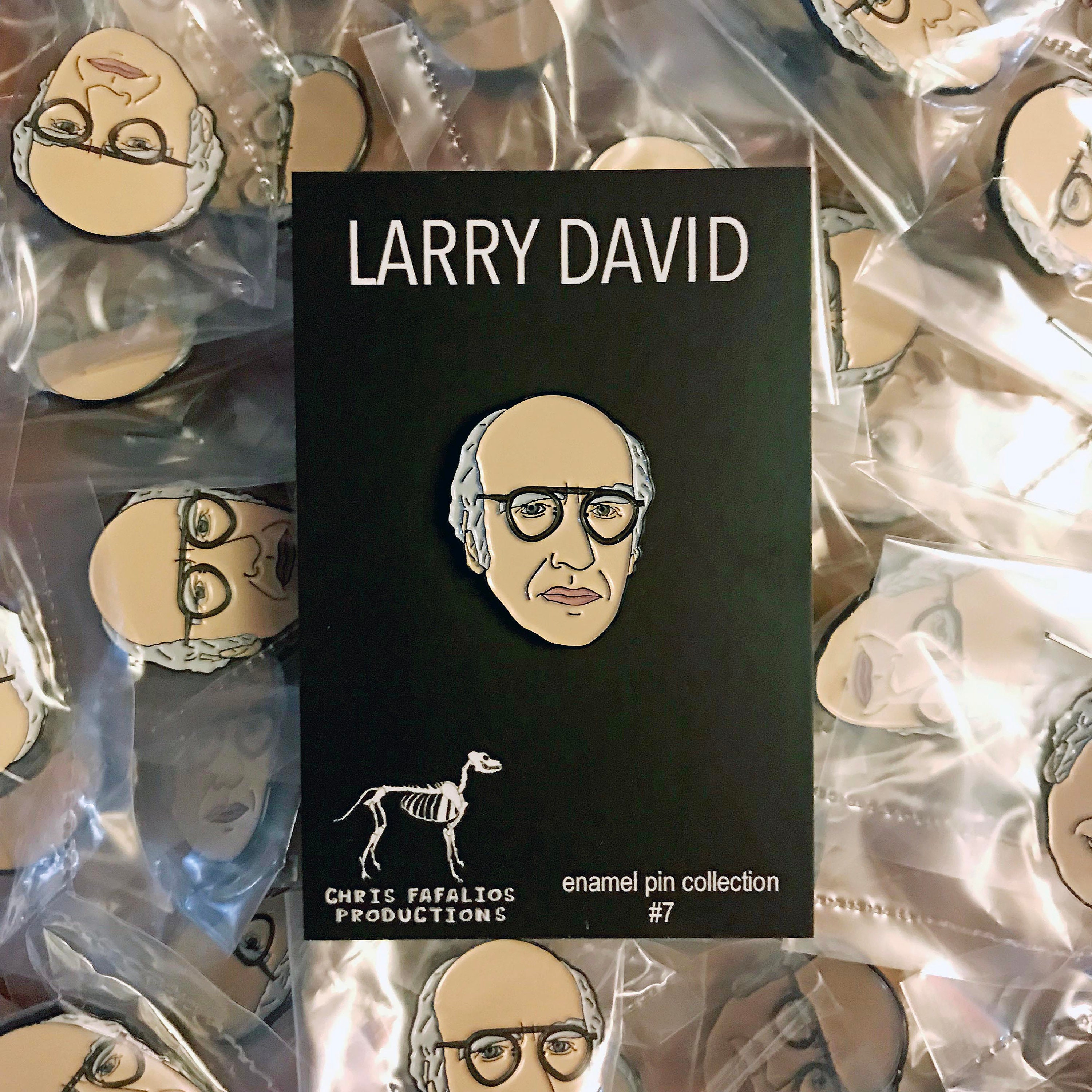 Larry David Enamel Pin LIMITED EDITION 1 Hard Enamel - Etsy