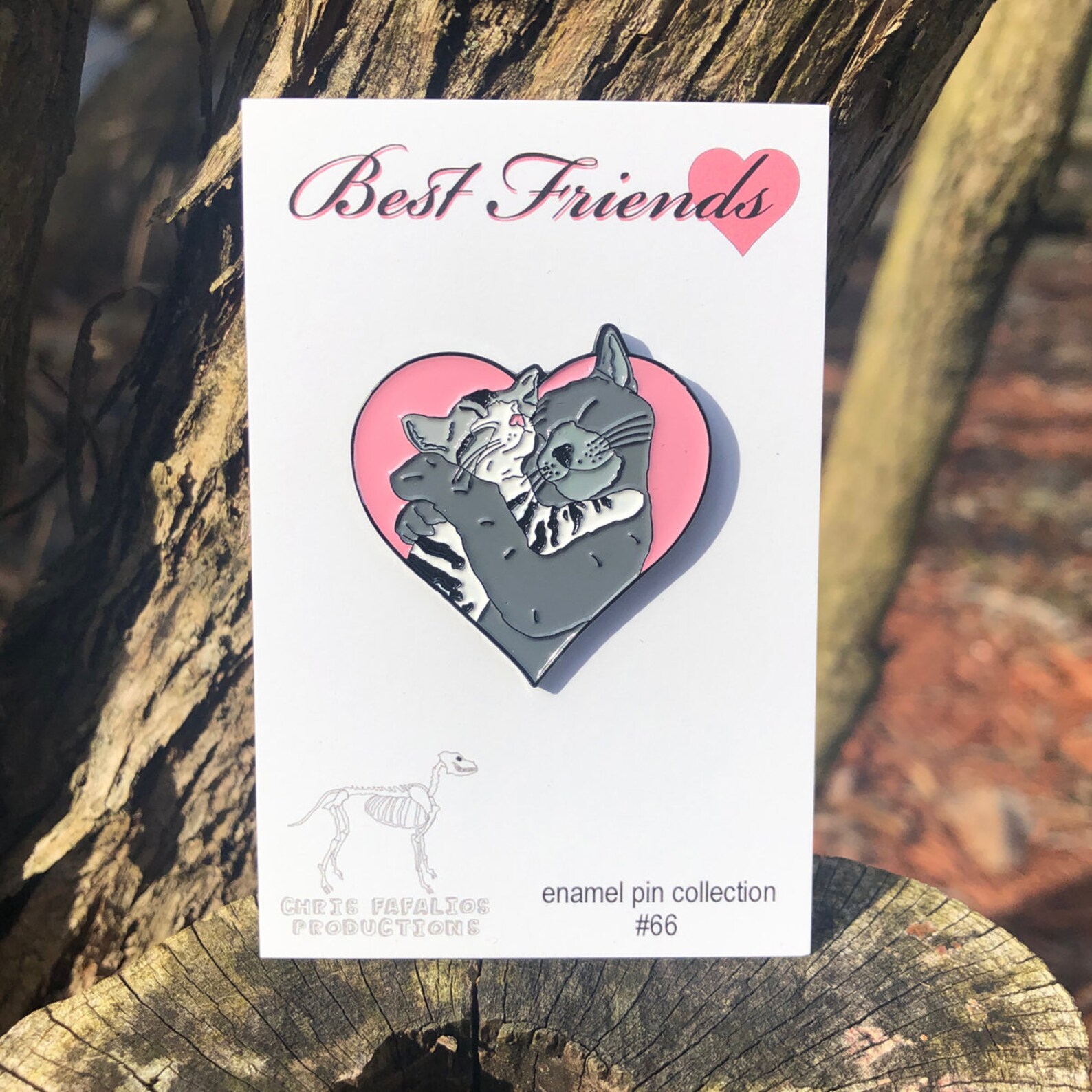 Best Friends Hugging Cats Enamel Pin – Cat Lover Gift - Etsy