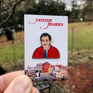 Mr. Rogers Enamel Pin - Mister Rogers - Pittsburgh - Gifts for Her ...