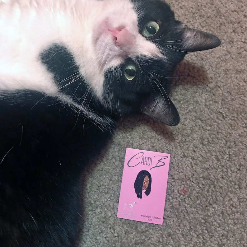 Cardi B Enamel Pin LIMITED EDITION Pin Gifts for Her - Etsy