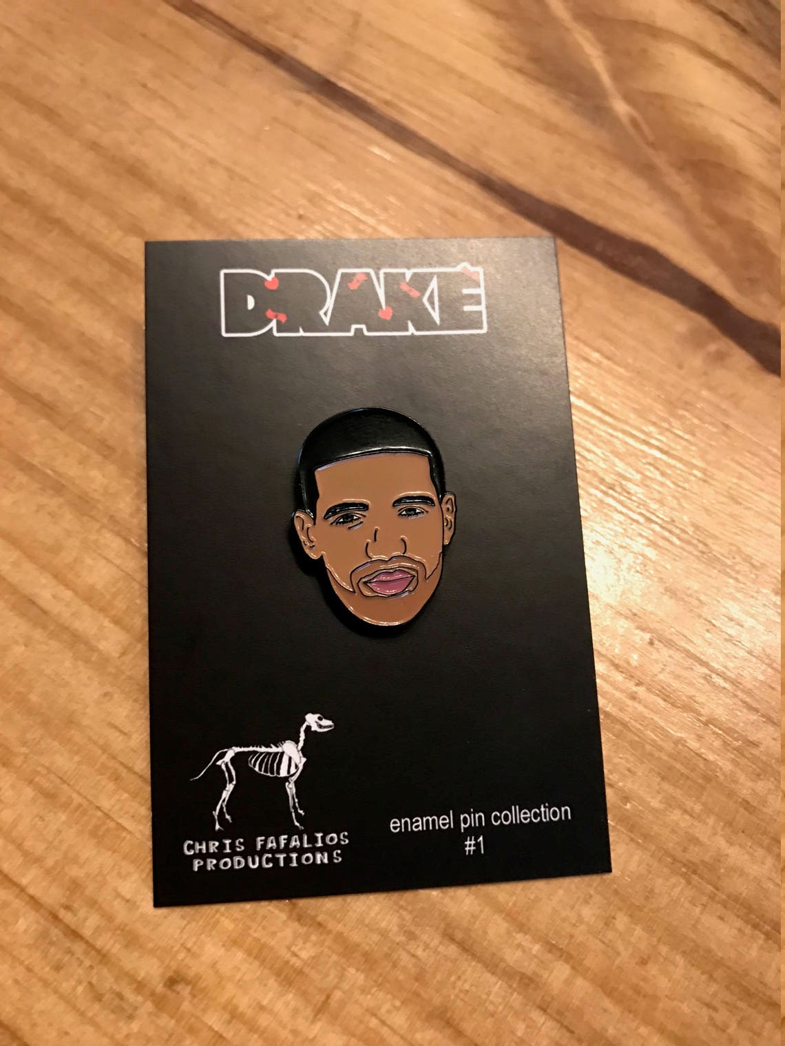 Drake Enamel Pin LIMITED EDITION 1 Pin Lapel Pin - Etsy