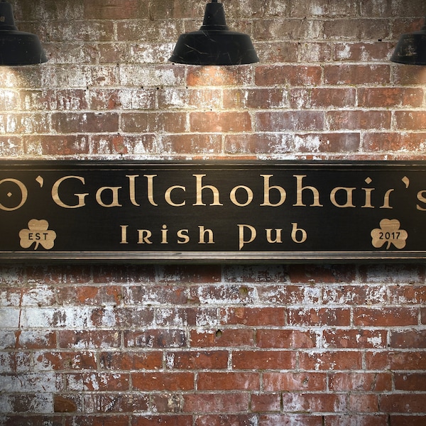 Irish Pub Sign - Etsy