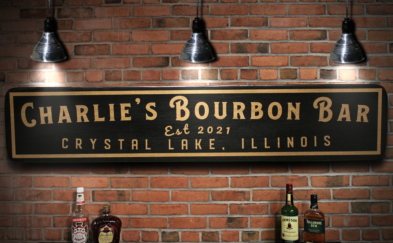 Personalized BAR SIGN Custom Bar Sign for Home Bar Man Cave - Etsy Canada