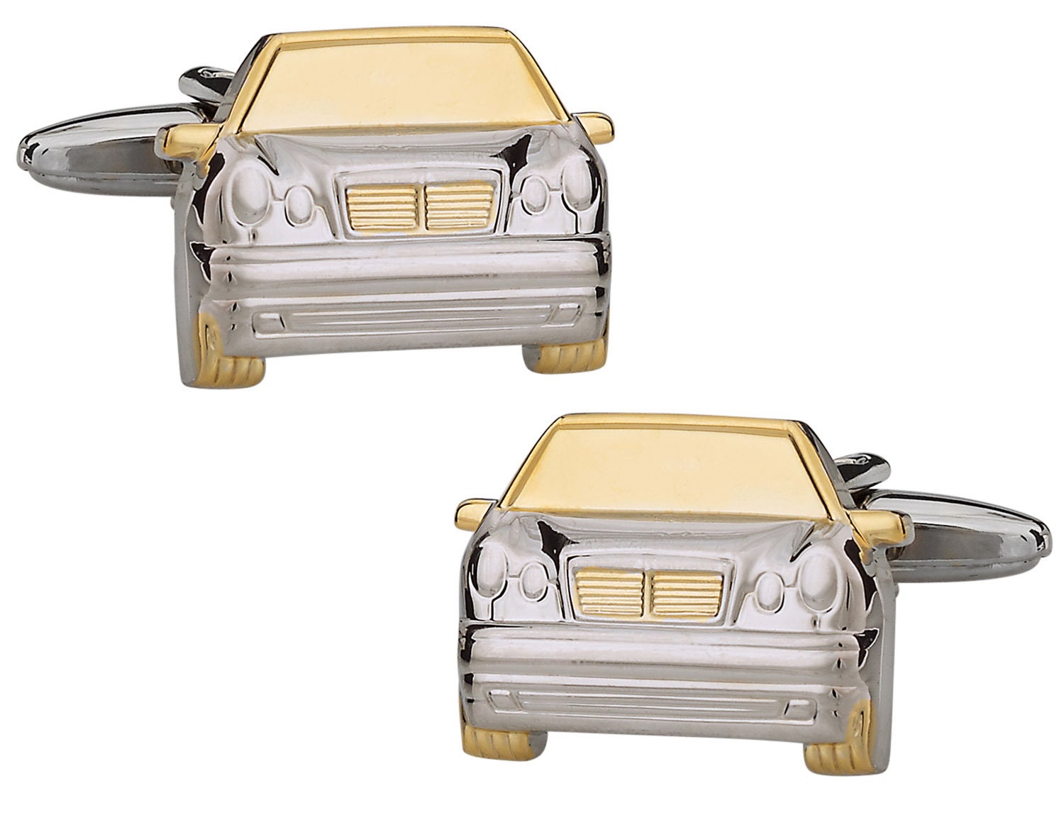 Luxury Car Cufflinks in Gold & Silver Tone with Presentation | Etsy