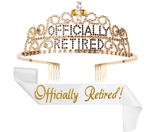 Retired Headband Retirement Decorations Retirement Party - Etsy